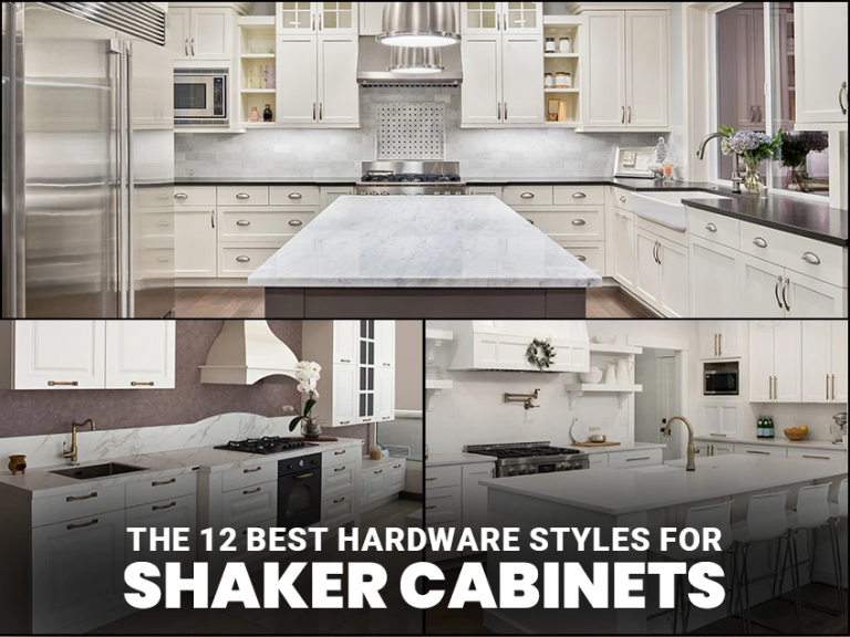 The 12 Best Hardware Styles for Shaker Cabinets - Boger Cabinetry